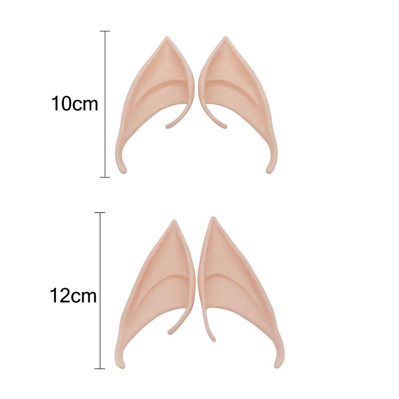 Buy 1Pair Elf Ears Halloween False Ears Cosplay Props Teeth Fangs ...