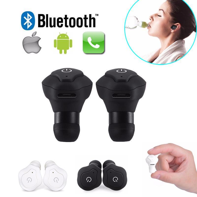 Buy Mini TWS Twins Waterproof Wireless In-Ear Stereo Bluetooth ...