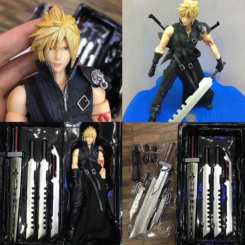 Buy Cloud Strife Final Fantasy VII Advent Children Play Arts Kai Action ...