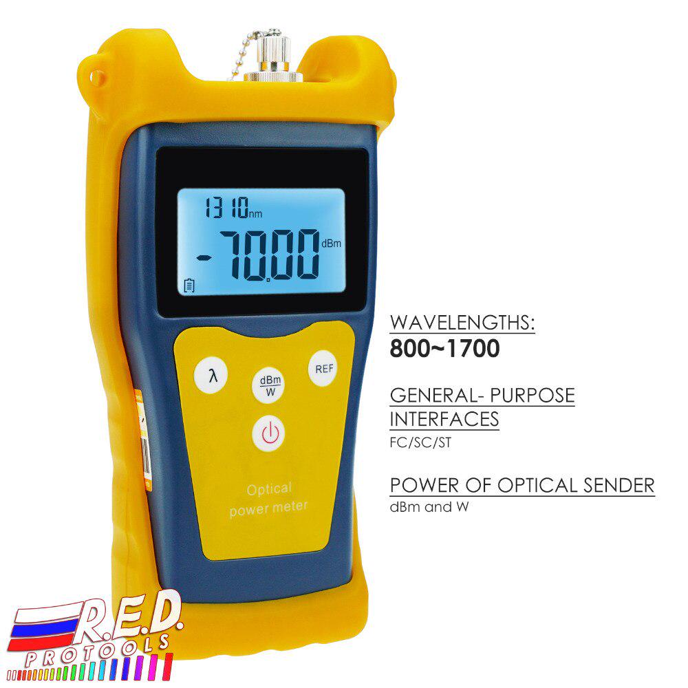 Buy Fiber Optical Power Meter Tester -50 ~ +26 dBm Fault locator ...