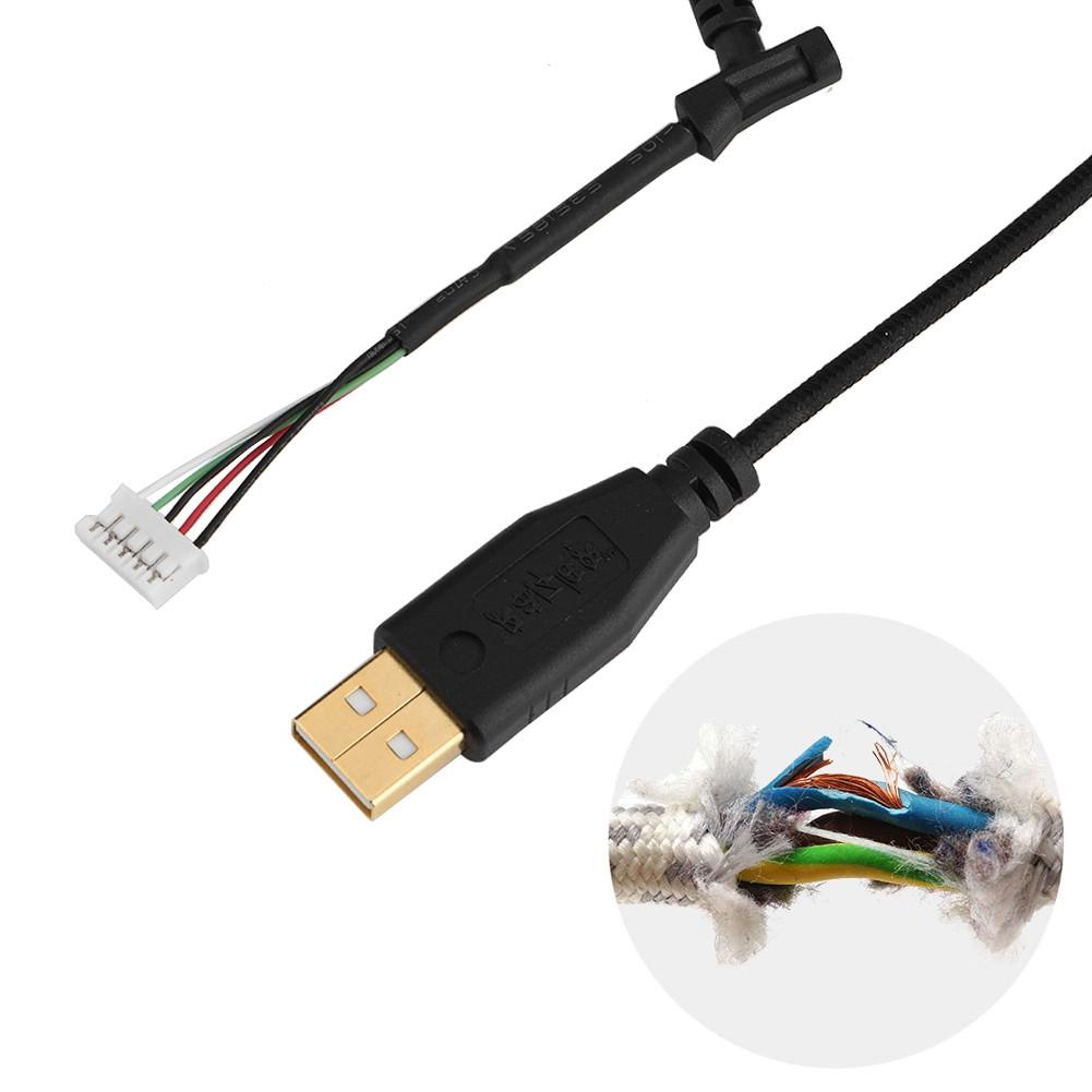 Buy Mouse Cable Replacement 2.19yd Smooth Operation USB Mouse Cable ...