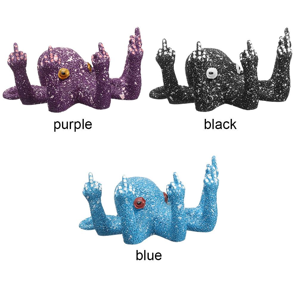 Buy Outdoor Decoration Craft Sculpture Creative Angry Octopus with ...