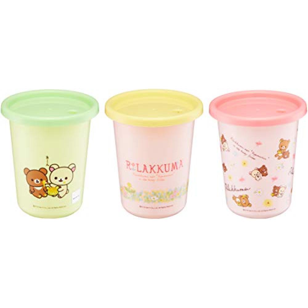 Buy Skater With Straw Tumbler 3 Pcs 320ml Rilakkuma Your Friend Made In Japan SIH3ST at ...