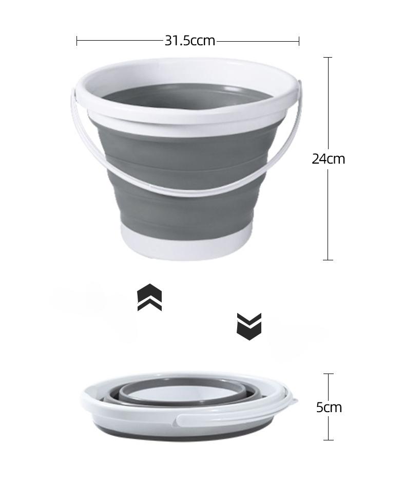 Buy Versatile Foldable Water Bucket Ideal for Storage Fishing and More ...