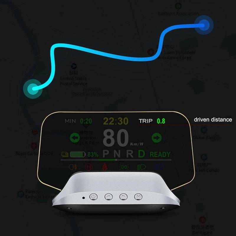 Buy C3 Head Up Display OBD2 HUD Mirror Updated Optional Navigation HUD ...