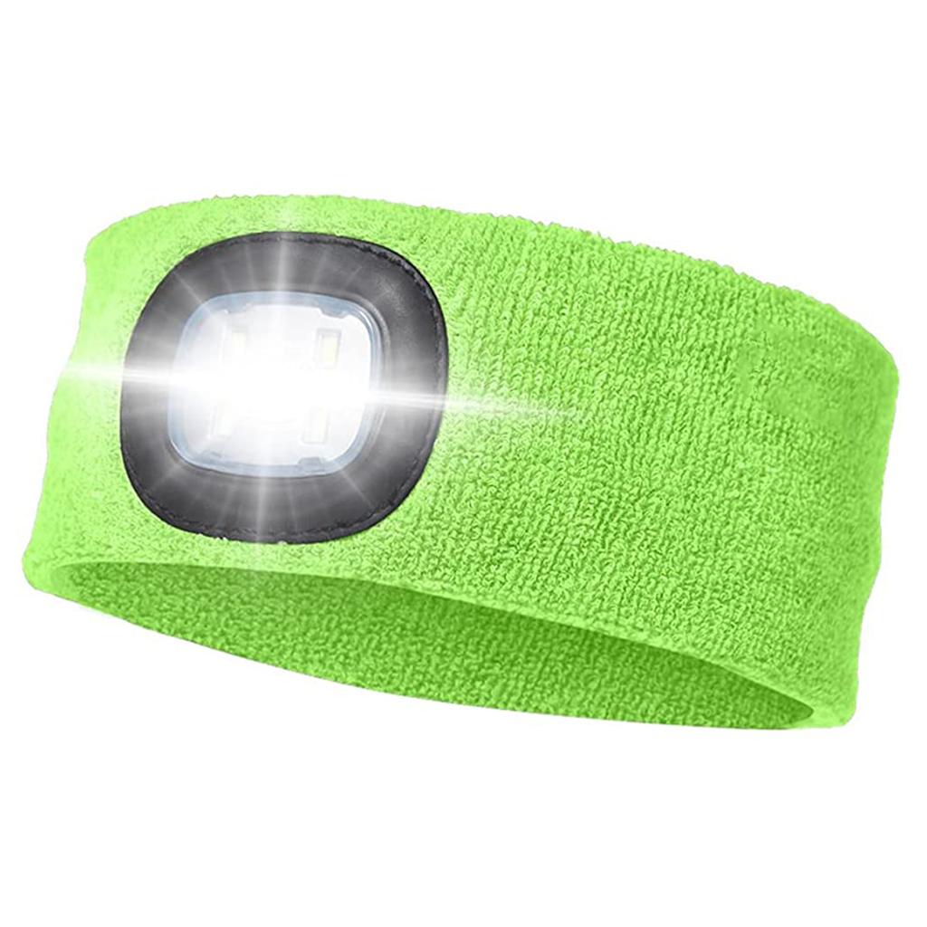 Koop LED Headband Light Rechargeable Headlight 3 Intensity Sport ...