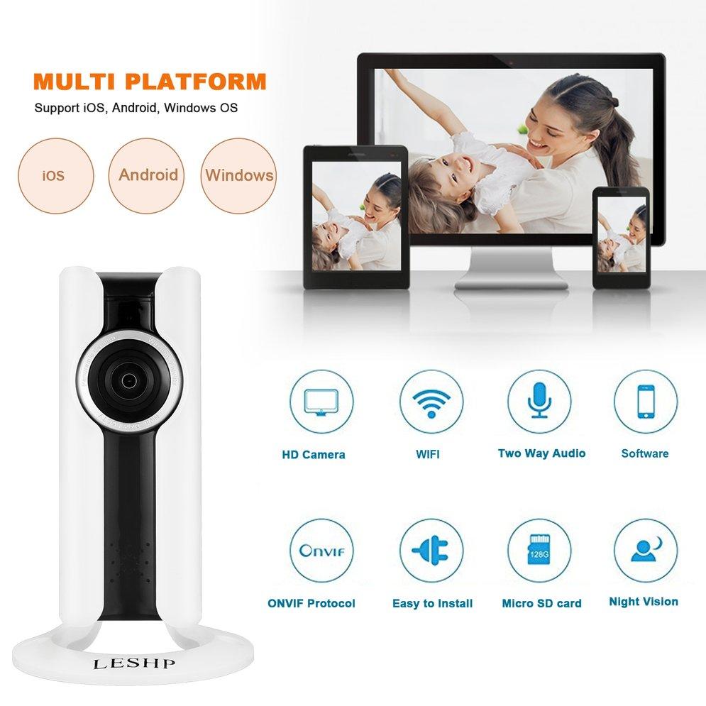 Buy KC Leshp 1.0Mp Vr Cam 3D Panoramic Ip Camera Wireless Wifi Outdoor ...