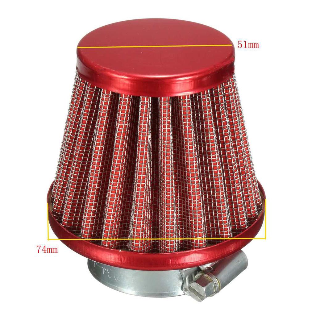 Buy 38mm Motorcycle Air Fuel 6mm Fuel Filter For 50 90 110 125cc Pit ...