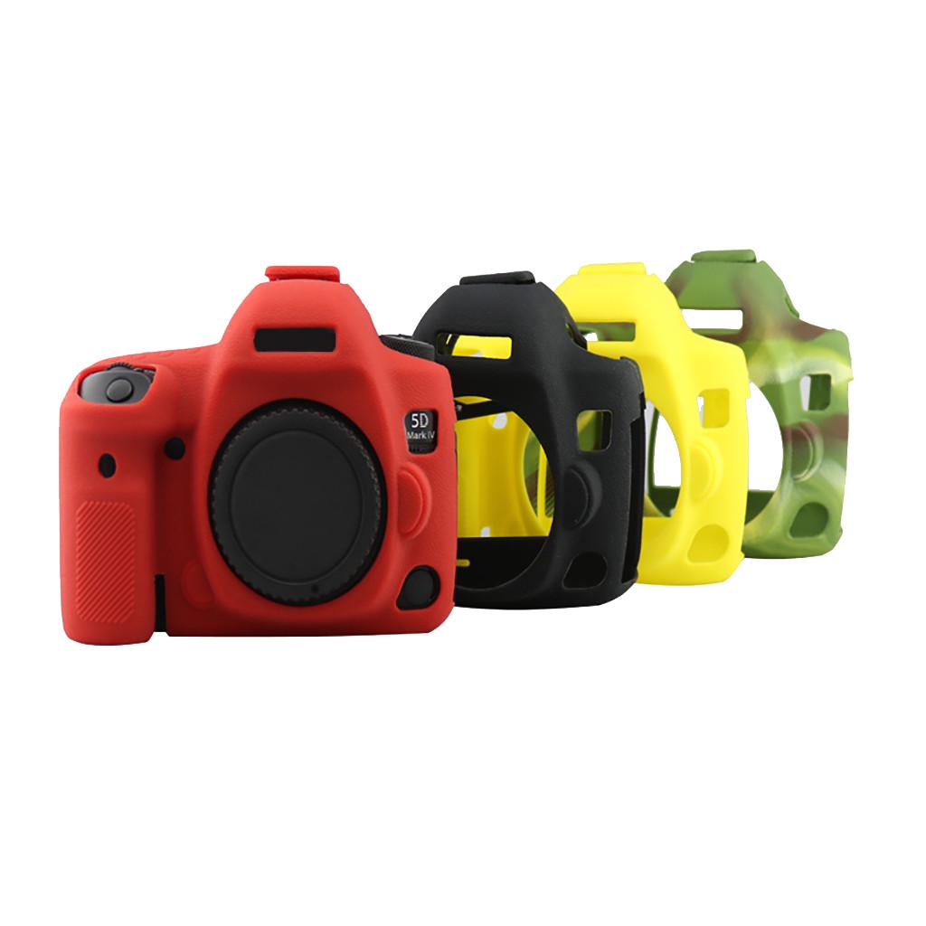 Buy Electronics Soft Rubber Silicone Skin Body Cover For Canon 5D Mark ...