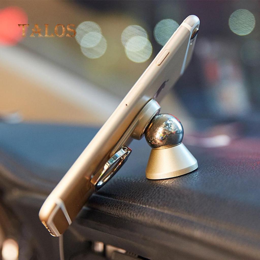 Buy Universal 360 Degree Magnetic Ball Phone Finger Ring Holder Car ...