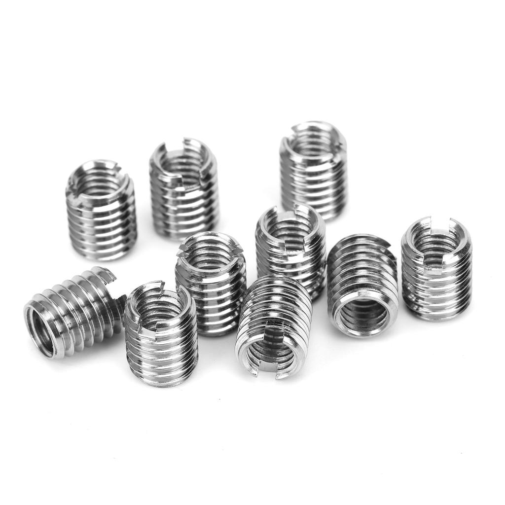 10Pcs Thread Inserts Coarse Thread Reducing Nut Repair Tool Male Female ...