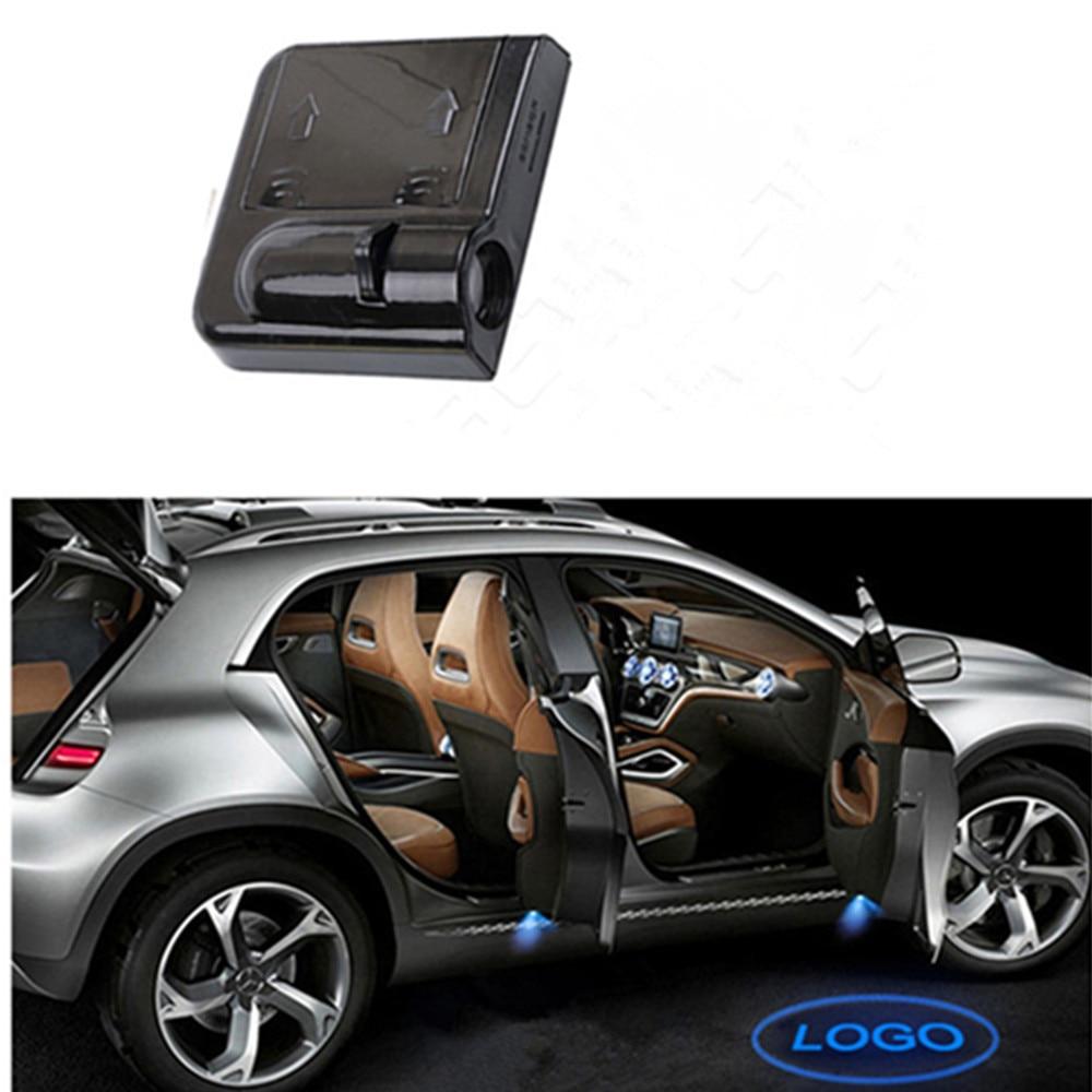 Buy HD Laser Led Car Projection Decoration Welcome Light Automobile ...