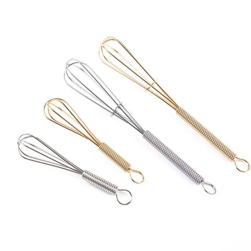 1 Piece Stainless Steel Hand Mixer Kitchen Tool Semi-Automatic Whisk ...