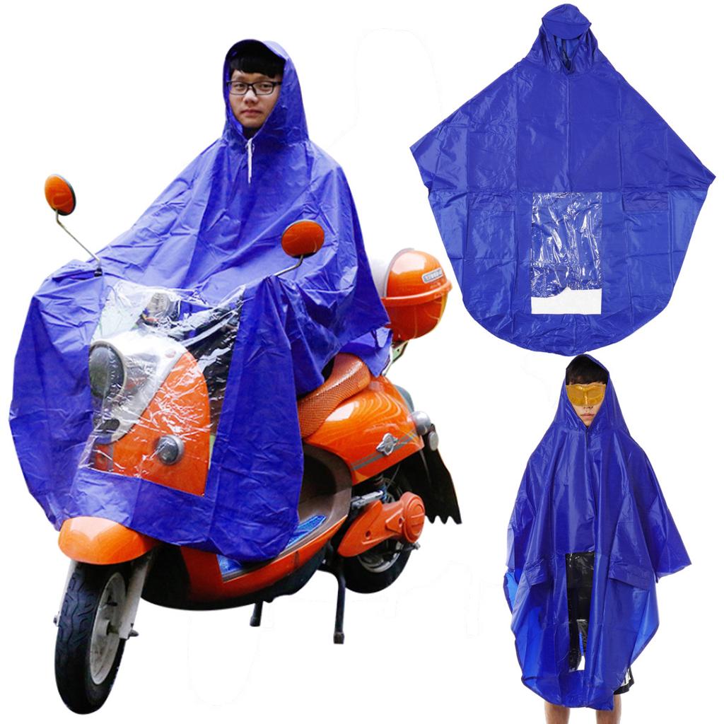 Buy Unisex Cycling Bicycle Bike Raincoat Rain Cape Poncho Cloth ...