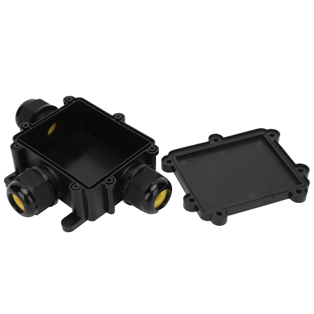 Buy Waterproof Junction Box 3 Way Outdoor Electrical Cable Connector ...