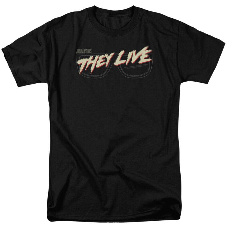 💰Kaufe They Live Glasses Shirt Mens Licensed Spring Leisure Plus Size T ...