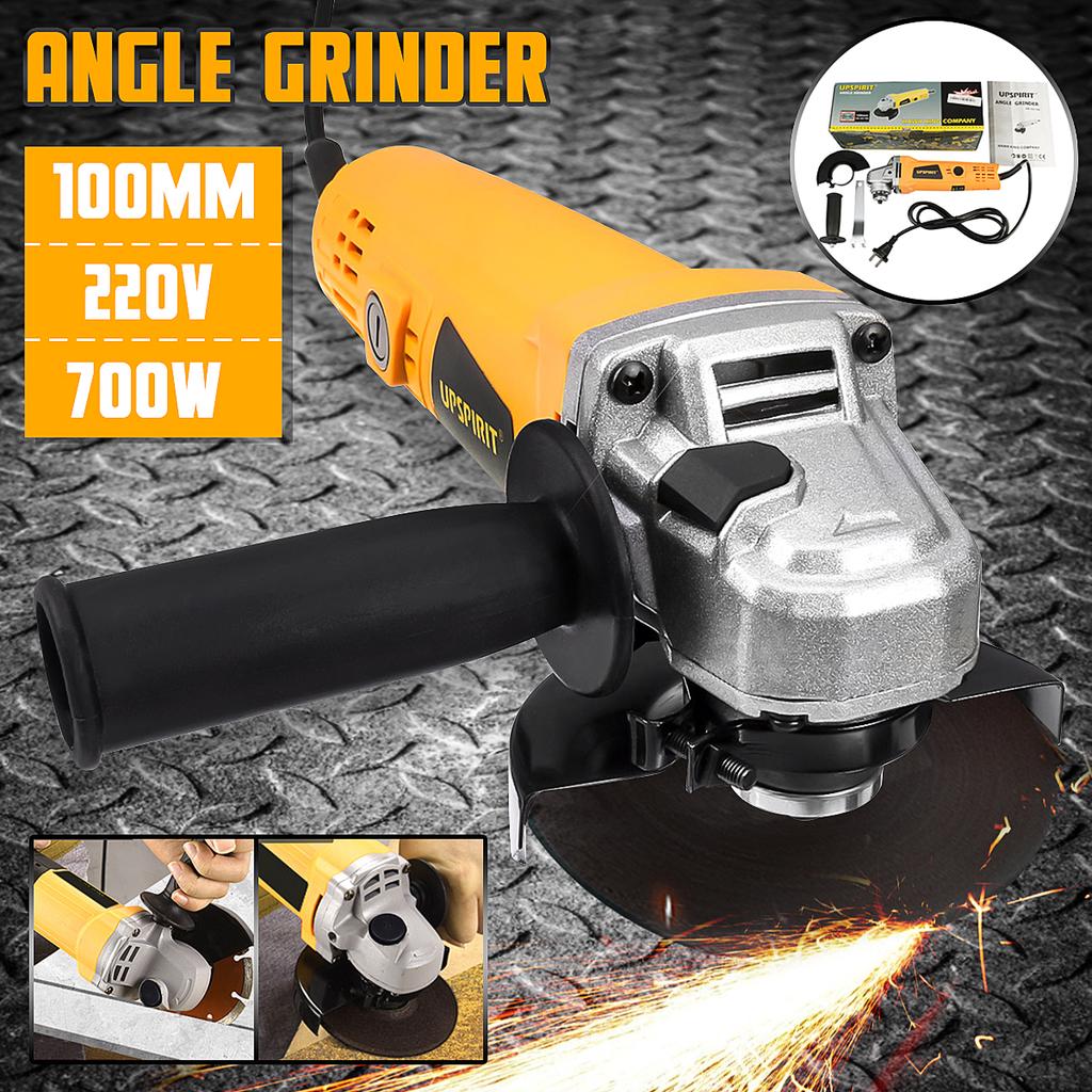 700W 220V 100MM Angle Grinder Electric Grinder Machine Angular Power ...