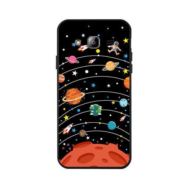 Buy For Samsung Galaxy J3 2016 Case Carton Painted Soft Cover For ...