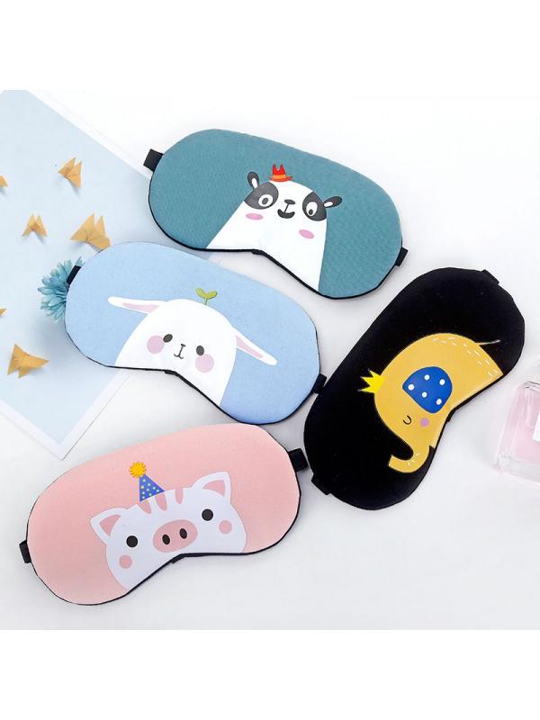 Warm/Cold Cartoon Pattern Cotton Eye Mask Eye Cover uygun fiyatlı satın ...