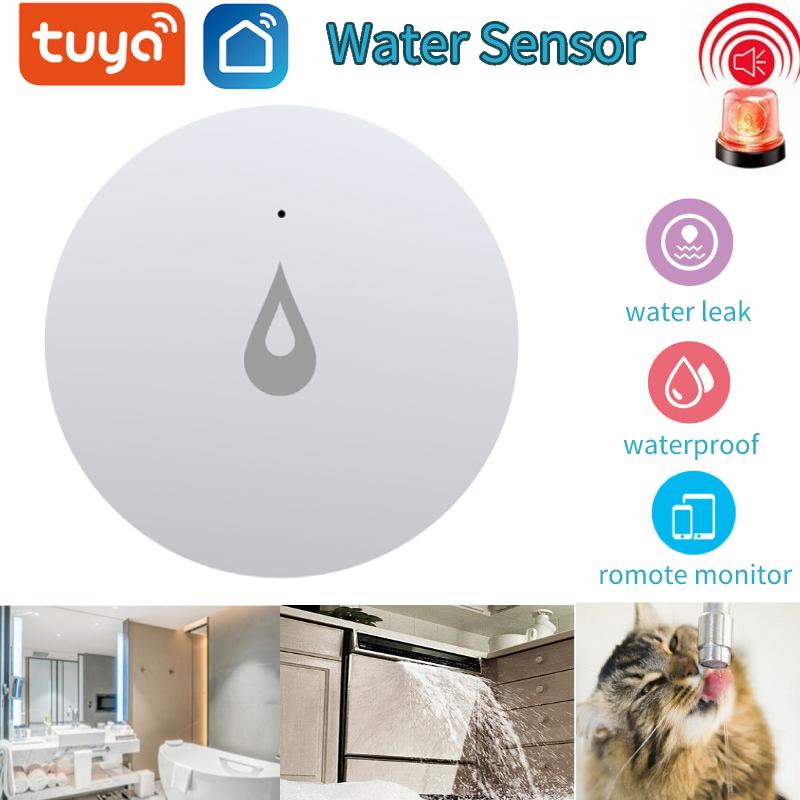 Buy ZigBee Smart Flood Sensor Water Leakage Detector Flood Overflow ...