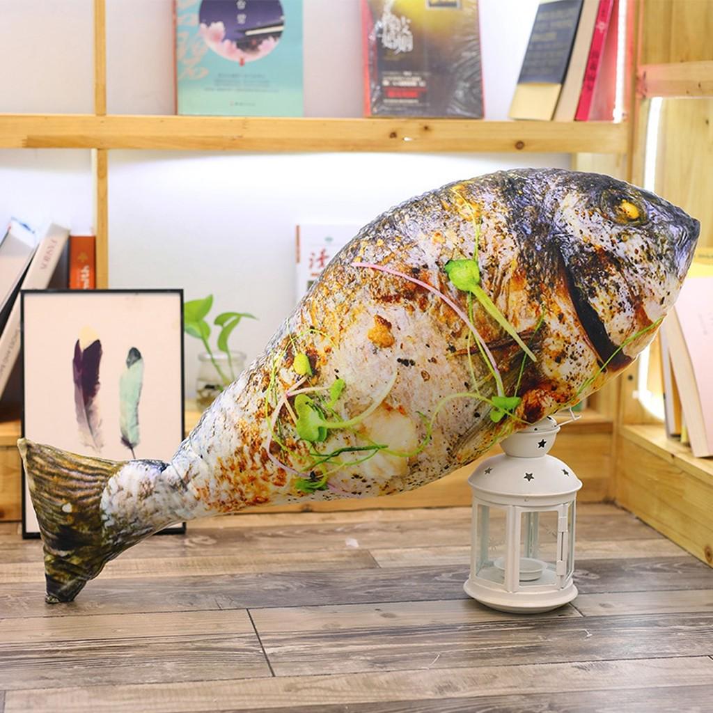 Buy Office Napping Pillow Fun Baked Swordfish Sponge Travel Pillow ...