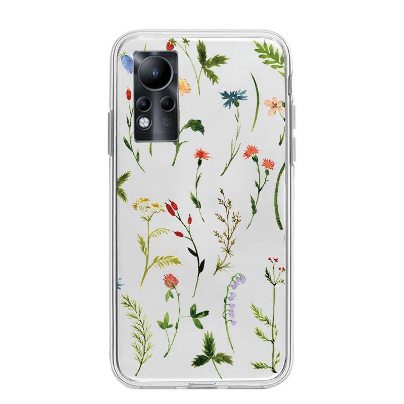 Buy Infinix Note 11 Case Soft Silicone Cover Beauty Butterfly Painted ...