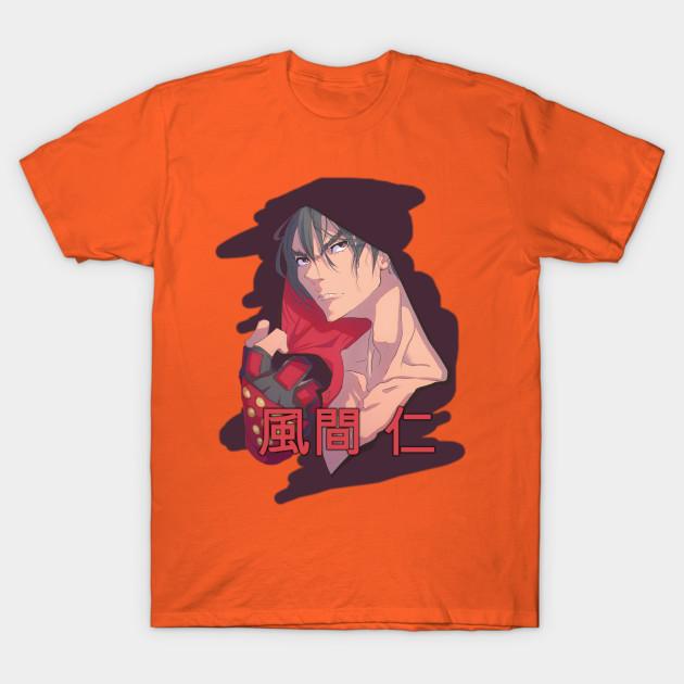 Buy Men Premium Cotton Harajuku T Shirt Jin Kazama Print Men's Tee ...