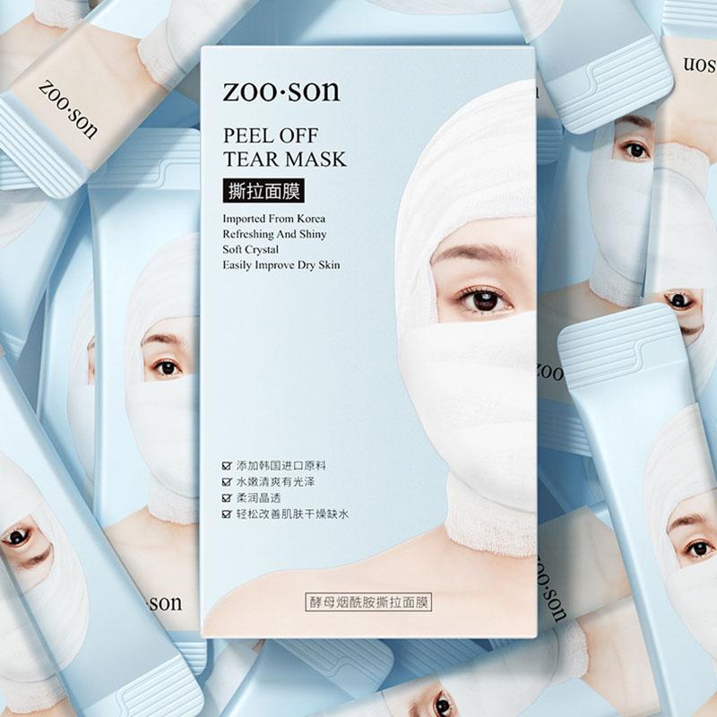 Cheap 20pcs/box Yeast Niacinamide Peel Off Tear Mask | Joom