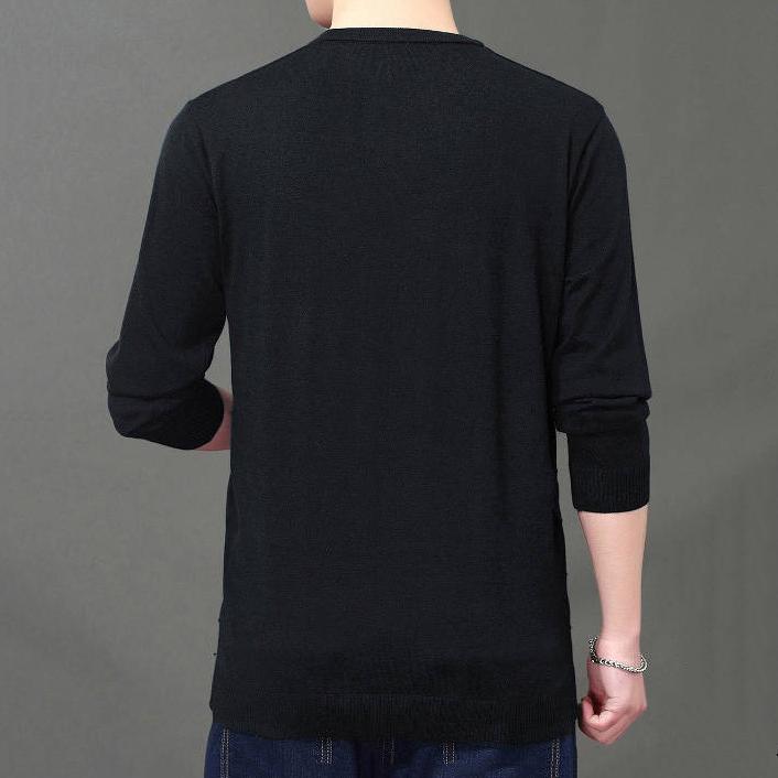 Buy Autumn Casual Men 'S Sweater Slim Fit Knittwear Mens Sweaters ...