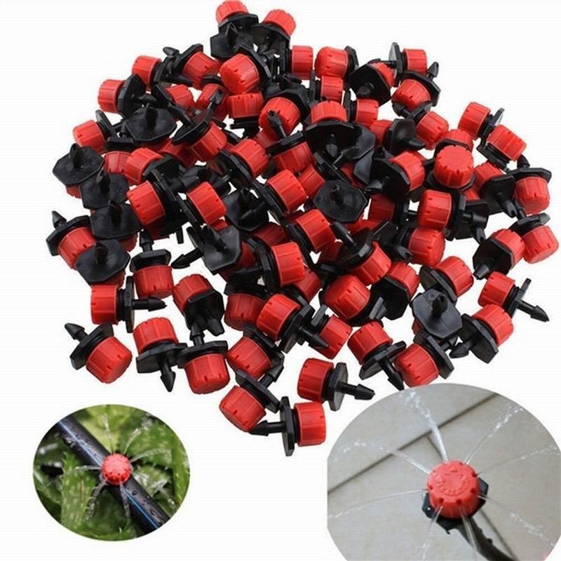 Buy 10pcs Mini Home Garden Individual Potted Circle 360 Degree Plastic ...