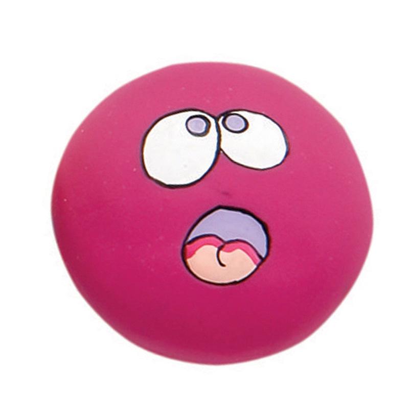 Buy Cat Play Teeth Puppy Dog Squeaker Pcs/Set Sound Face Ball Pet Fetch ...