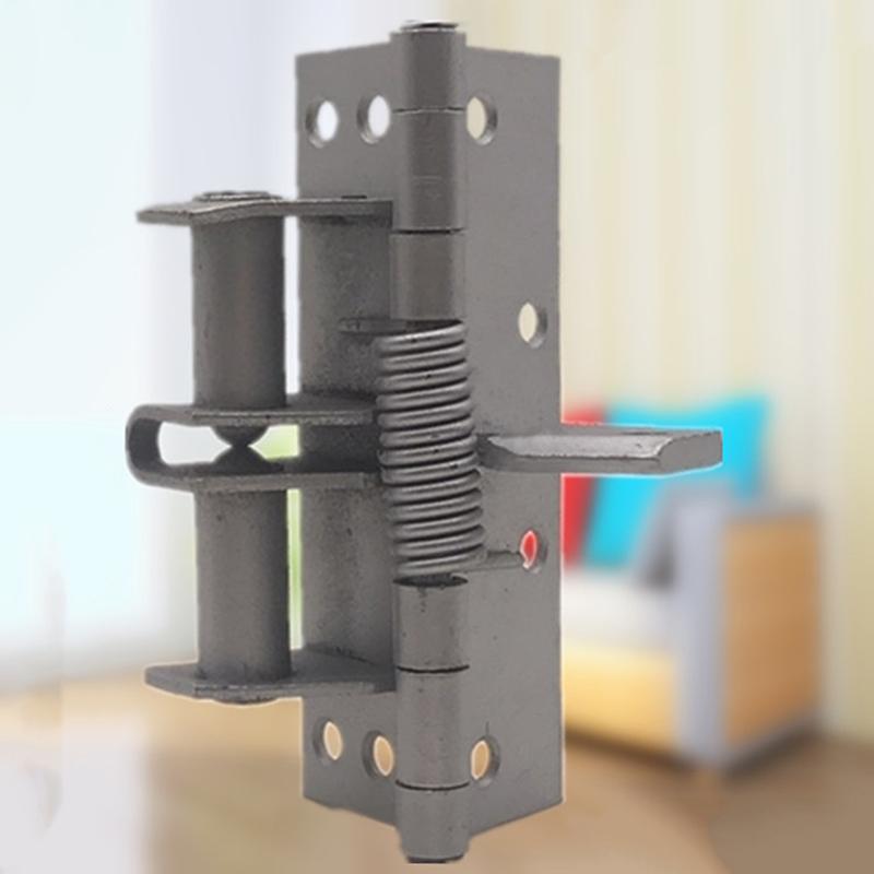 Buy Metal Automatic Spring Door Closer Door Closing Hinge Adjust The ...