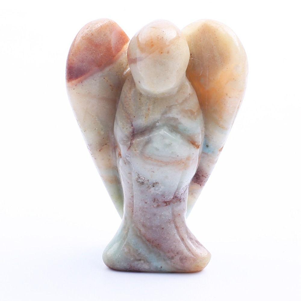 Cheap Angel Unique Gift Angel Figurine Carving Handicraft Natural ...