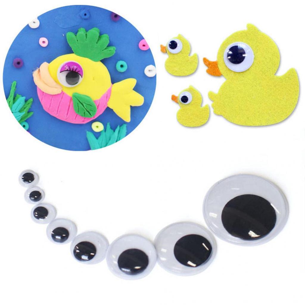 Buy Moving Eyeball Eye Scrapbook Doll Toy DIY Kids School Handcraft ...