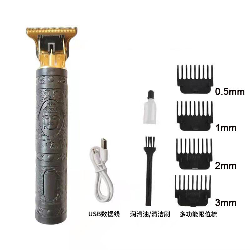 Buy USB Rechargeable Hair Clipper Barber Professional Electric Hair ...