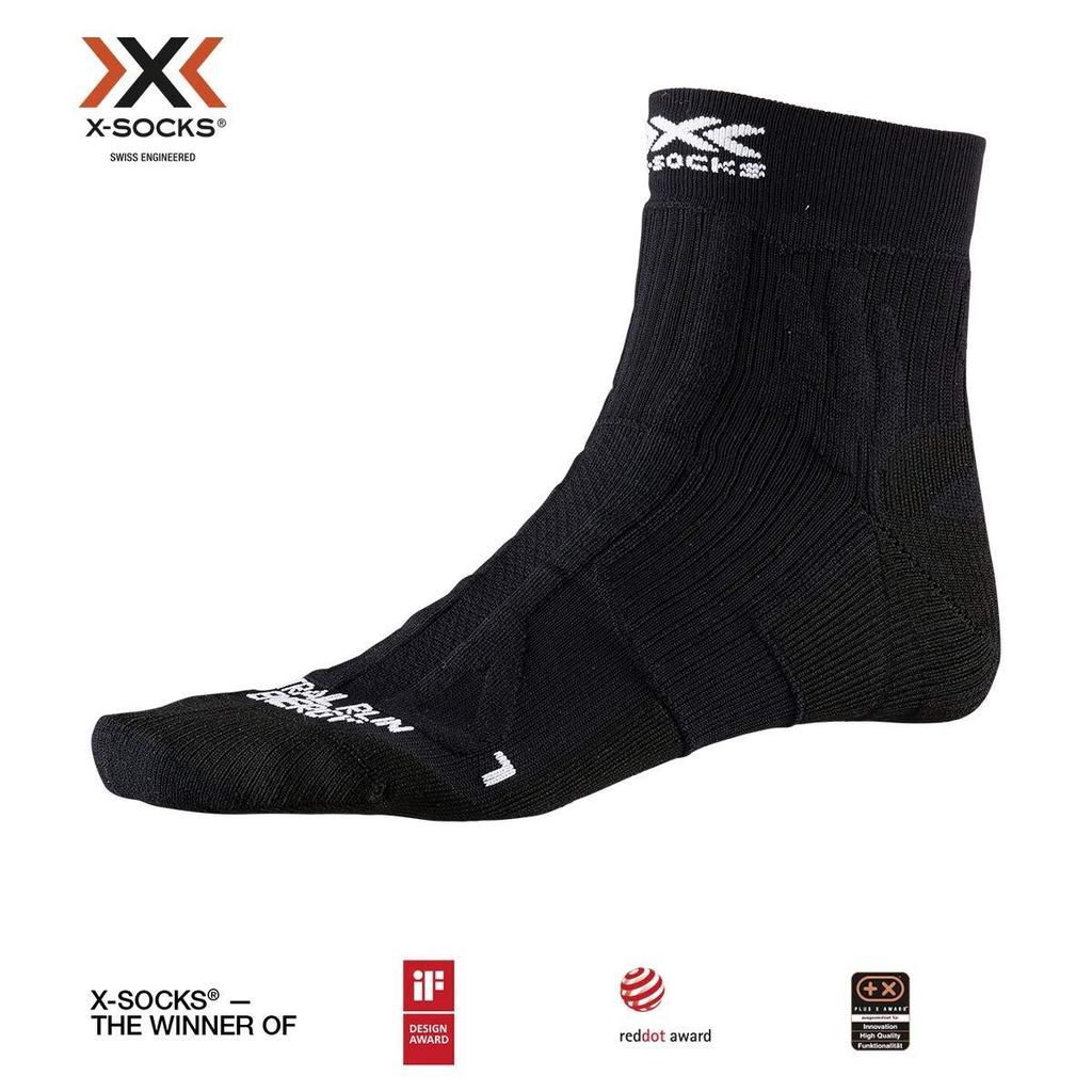 Buy X-socks Trail Run Energy Unisex Adult Sock, Opal Black, Fr: L ...