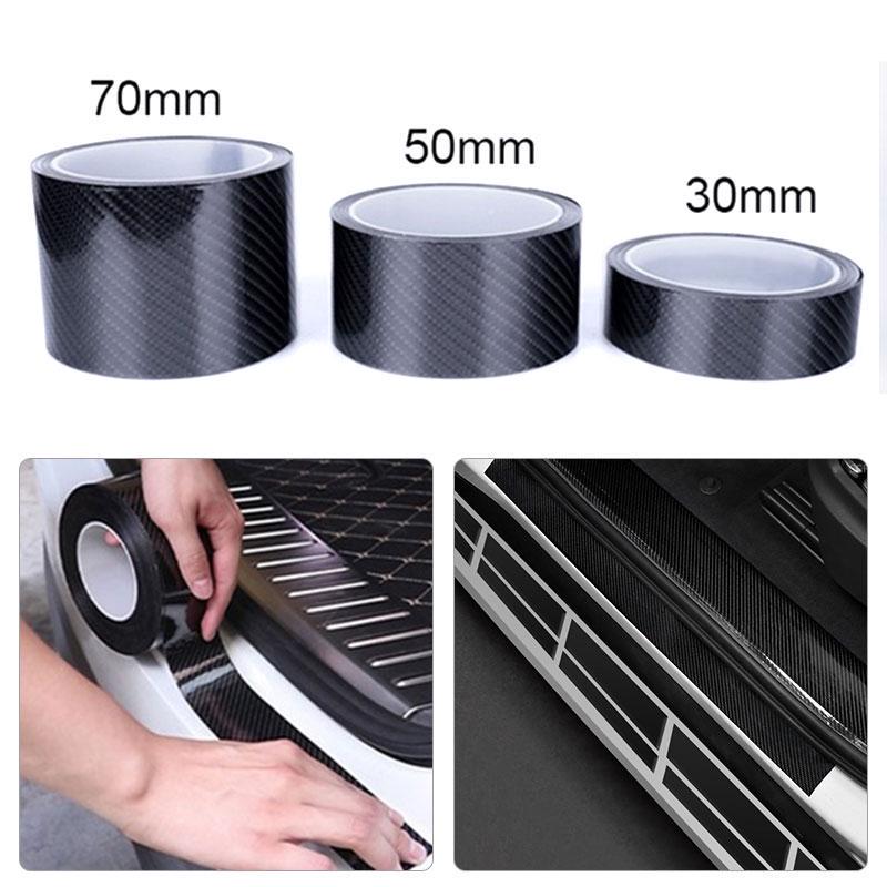 Buy 3/10m Car Sticker Carbon Fiber Vinyl 5D Car Stickers Decals Anti ...