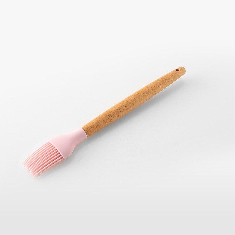 Buy 1Pcs Pink Food Grade Silicone Kitchenware Cooking Tools Cookware ...