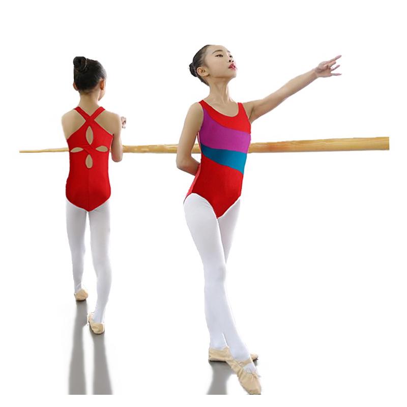 Buy Girls Dance Wear Sleeveless Ballet Dancing Wear Gymnastics Leotards ...
