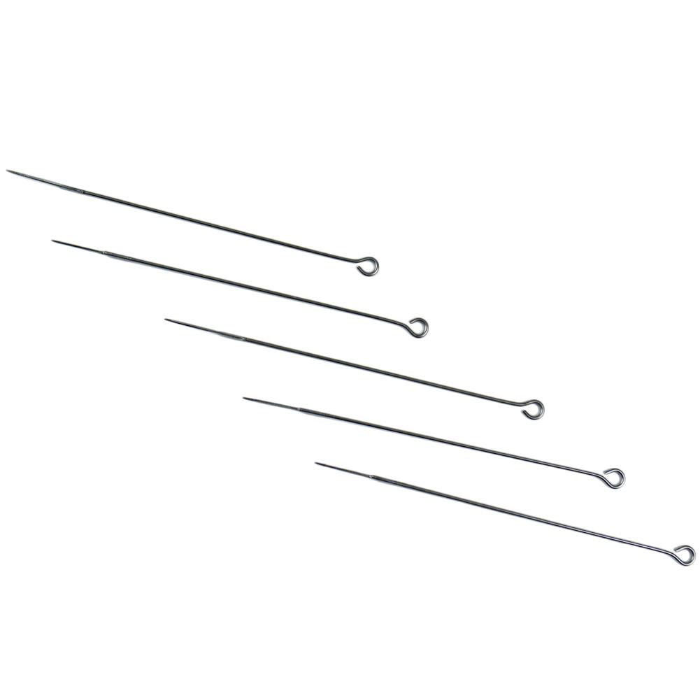 Buy 10pcs Stainless Round Shader 5RS Tattoo Needles Disposable Sterile ...