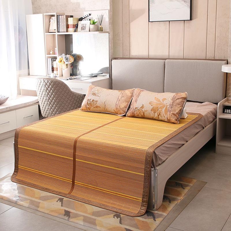 Buy Double-sided Foldable Summer Bamboo Mat Eco-friendly Skin-friendly ...