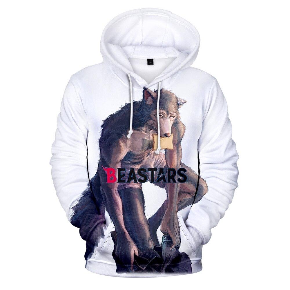 Buy Anime Hoodie Beastars Hoodies Men /Women Sweatshirt Fashion Hip Hop ...