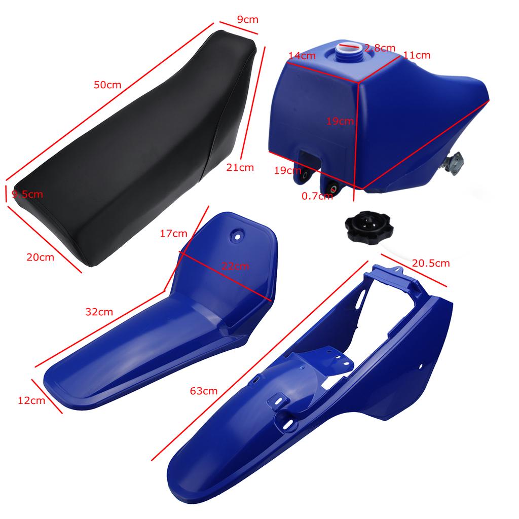 Buy Motorcycle Bodywork Plastic Fairing Body Kit For Yamaha PW80 PEEWEE ...