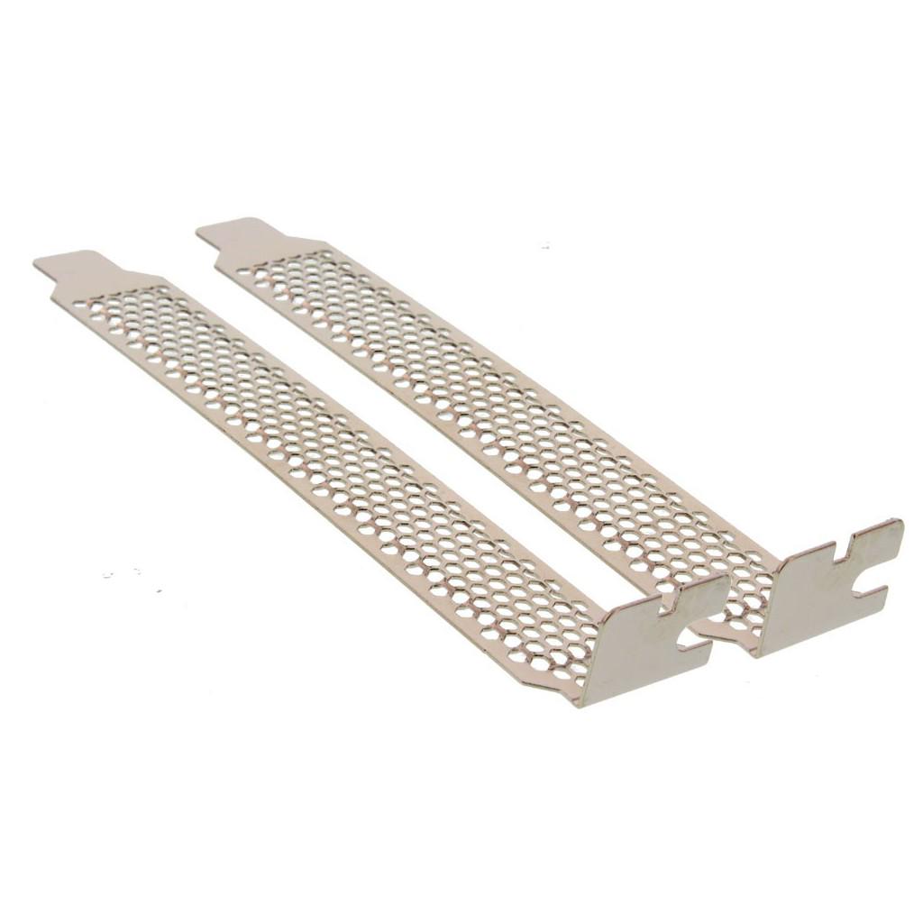 Buy InLine® PCI / PCI-E Slot Cover Bracket Perforated 2pcs. Together at ...