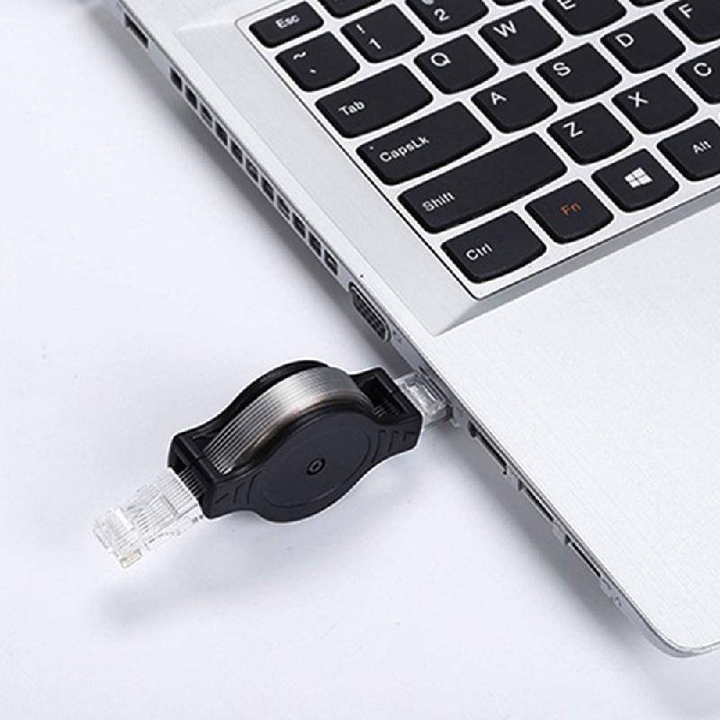 Buy 4.9FT Popular Portable Retractable RJ45 Ethernet Wire LAN Cord ...