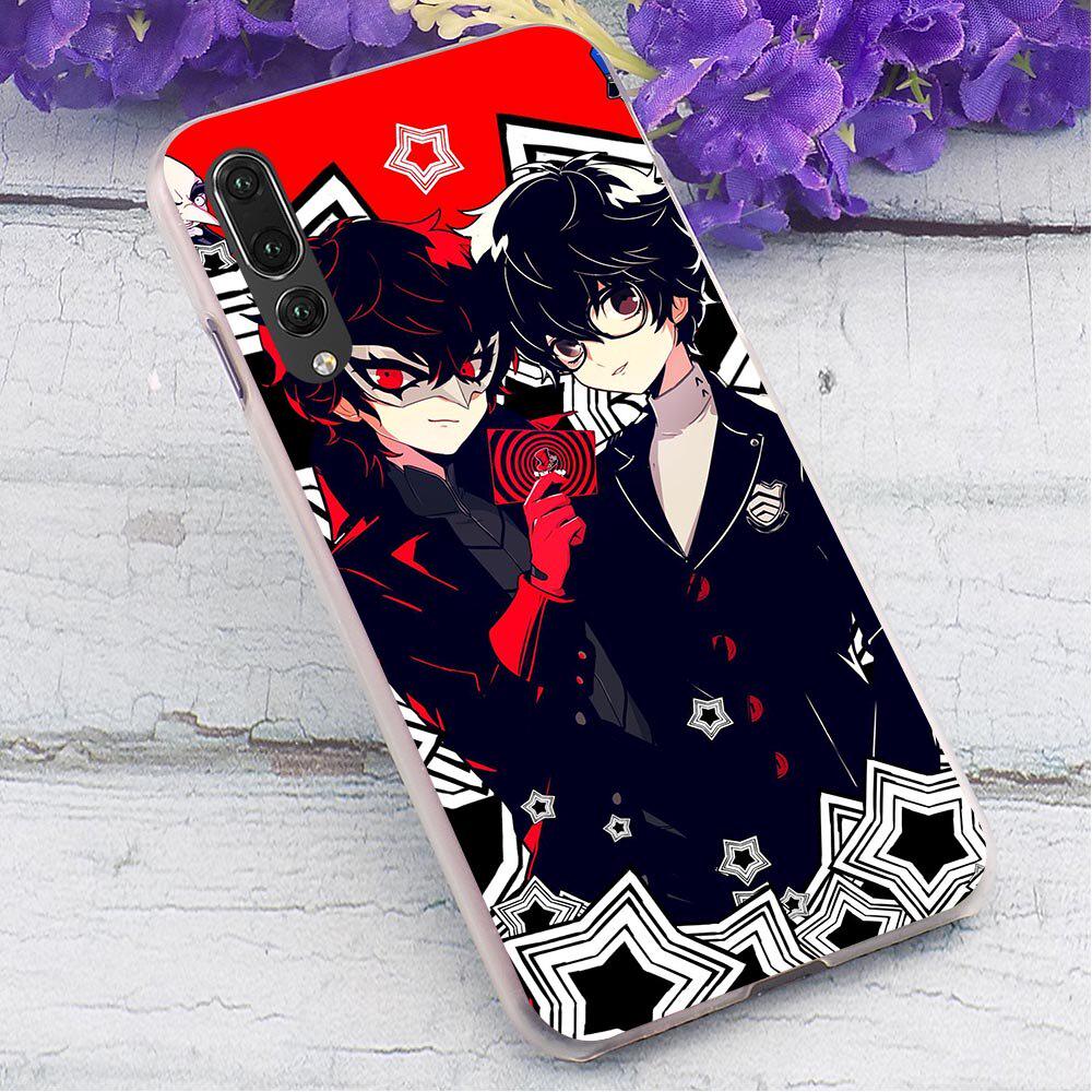 Buy P5 P Persona 5 Phone Case For Huawei P20 Cover P10 20 30 Lite Pro ...