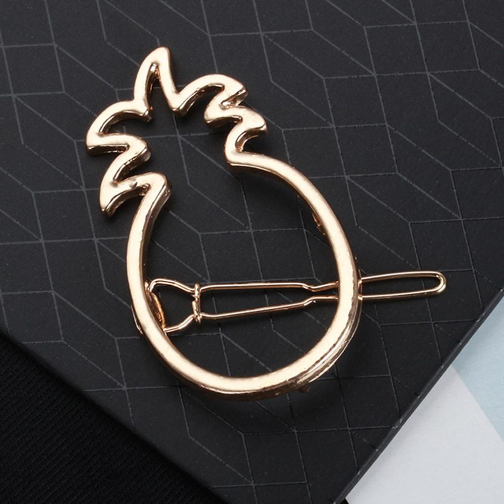 Buy Fashion Pineapple Hollow Out Headdress Hairpin Clamps Hair Clip at ...