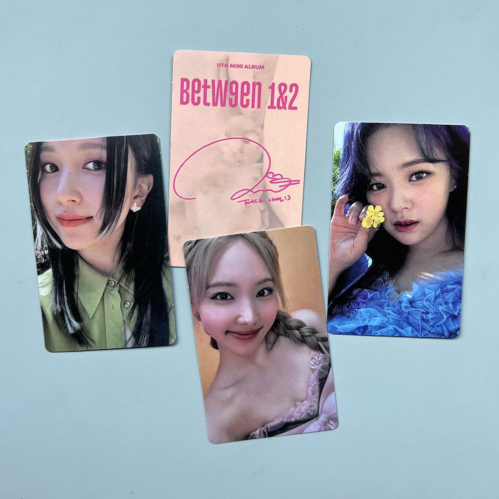 T WICE Photocard Album BETWEEN Greeting Cards Lomocard uygun fiyatlı satın alın - fiyat ...