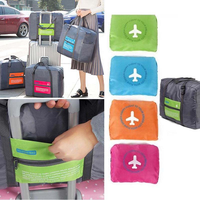 Buy Fashion New Water Proof Travel Bag Nylon Folding Unisex Luggage ...