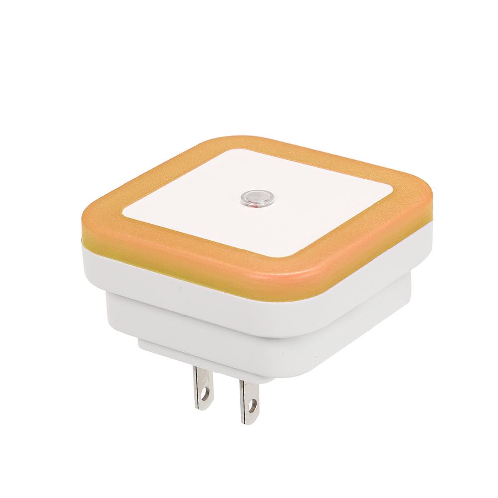 Light Sensor Control Night Light Mini Novelty Square Bedroom Lamp Light ...